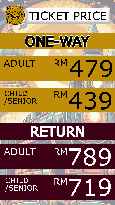 PRICE FARE :: Great Leisure Heritage Rail